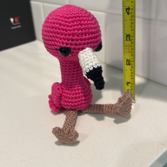 Hand Crafted | Toys | Handcrafted Flamingo Decor Amigurui Crochet ...